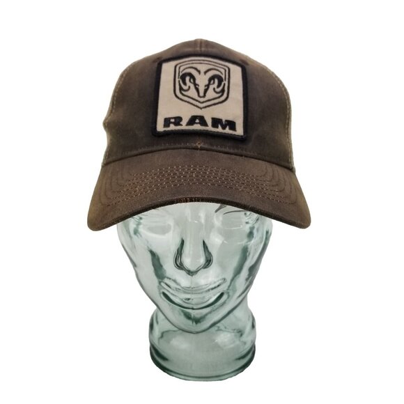 outdoor cap Company | Accessories | Dodge Ram Brown Mesh Trucker Hat ...